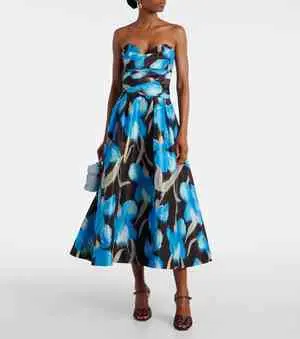 Rebecca Vallance Ingrid Printed Midi Dress - Multicoloured