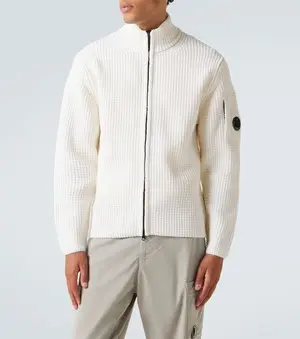 C.P. COMPANY Lens Wool-blend Jacket