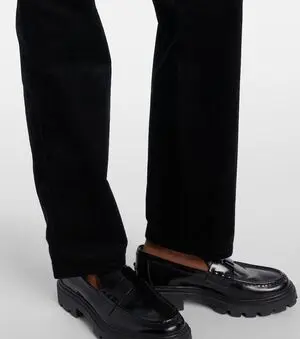 7 For All Mankind Calie Straight Corduroy Pants