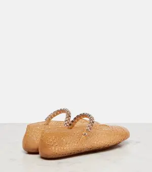 JIMMY CHOO Jelly Ballet Flats - Orange
