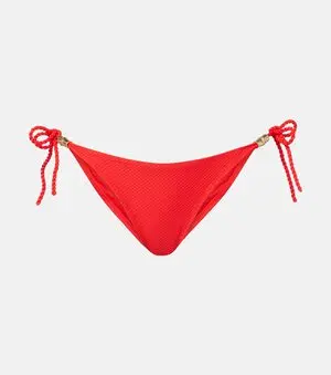 Heidi Klein Low-rise Bikini Bottoms - Red