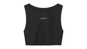Adidas Adidas X Fear Of God Athletics Cropped Tank Top - Black