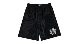 ERIC EMANUEL Ee Baggy Short - Black/black Shiny