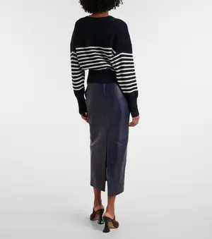 Altuzarra Tanessa Striped Cotton Sweater - Blue