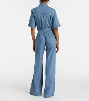 Veronica Beard Dunford Wide-leg Jeans