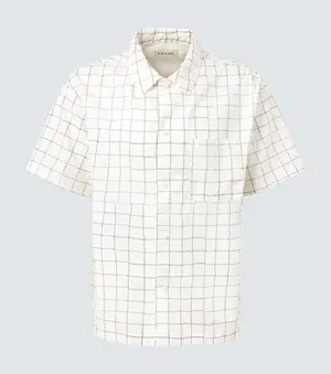 FRAME Checked Bowling Shirt
