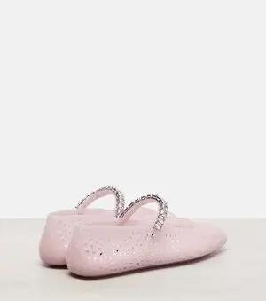 JIMMY CHOO Jelly Mary Jane Flats - Pink