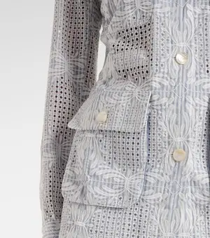Veronica Beard Kiki Eyelet Jacket