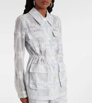 Veronica Beard Kiki Eyelet Jacket