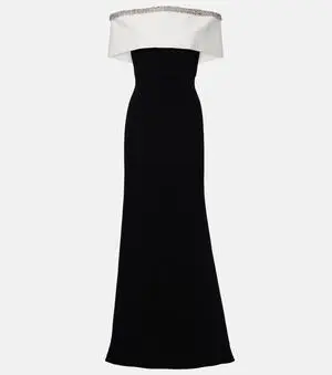 Roland Mouret Paneled Evening Dresses