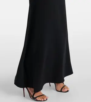 Roland Mouret Embellished Off-shoulder Gown