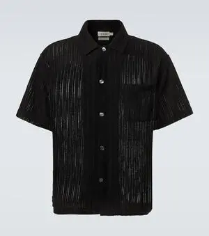 FRAME Crochet Shirt - Black