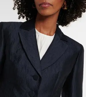 Max Mara Piera Cotton-blend Blazer