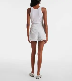 Veronica Beard Allen High-rise Shorts