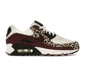 Nike Max 90 Leopard Burgundy