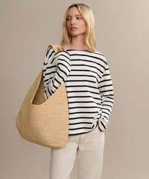 Jenni Kayne Raffia Isla Hobo Bag