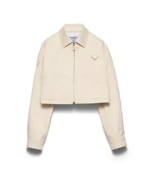 Prada Chino Blouson Jacket - Neutral