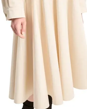 Prada Chino Midi-skirt - Neutral