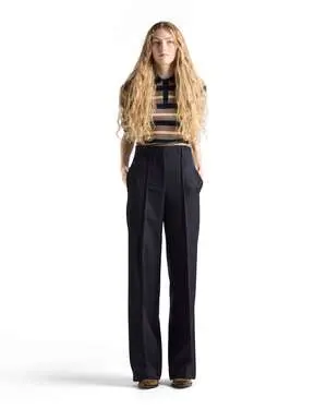 Prada Striped Cotton Polo Shirt