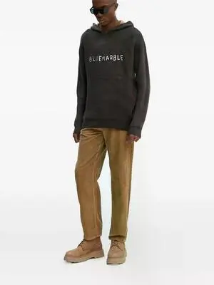 BLUEMARBLE Embellished Logo Hooded Sweatshirt