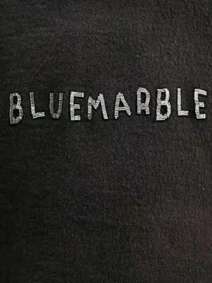 BLUEMARBLE Embellished Logo Hooded Sweatshirt