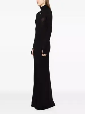 Off-White Slick Maxi Dress