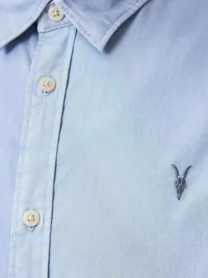 ALLSAINTS Hawthorne Embroidered-logo Shirt