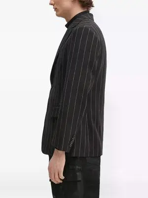 WACKO MARIA Pinstripe Single-breasted Blazer