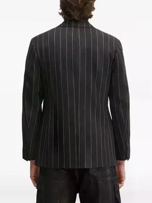 WACKO MARIA Pinstripe Single-breasted Blazer