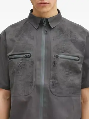 Alpha Industries Zip-up Perforated Shirt