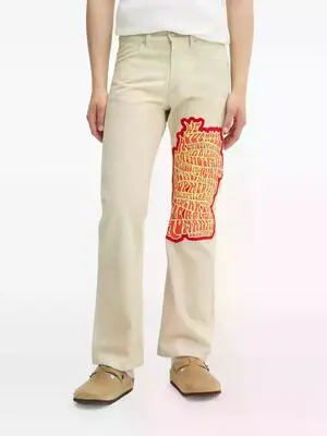 BLUEMARBLE Embroidered And Studded Jeans