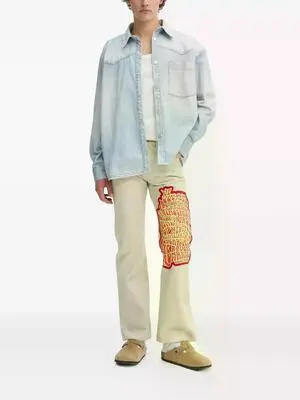 BLUEMARBLE Embroidered And Studded Jeans