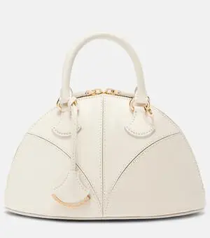 BVLGARI Marquise Small Leather Top-handle Bag