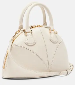 BVLGARI Marquise Small Leather Top-handle Bag