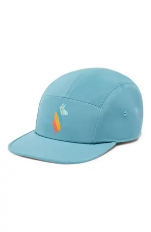 COTOPAXI Cotopaxi Llama Stripes 5-Panel Cap Blue Spruce