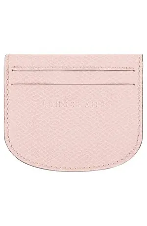 Longchamp Epure Leather Card Case - Ballet