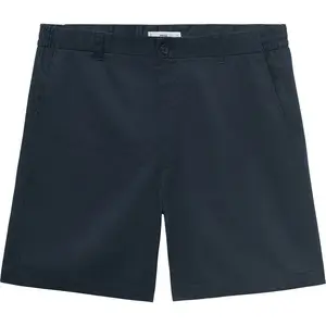 Mango Slim Fit Bermuda Shorts Dark Navy