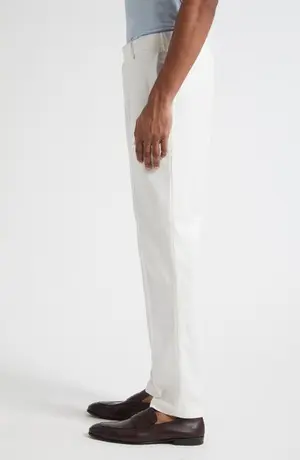 Thom Sweeney Flat Front Cotton Chinos