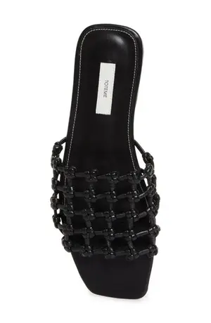 TOTEME Lattice Slide Sandal