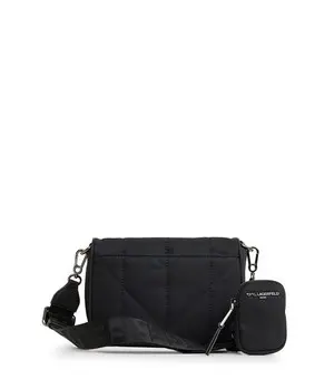 Karl Lagerfeld Paris Voyage Messenger - Black/dark Gunmetal