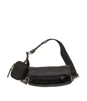 Karl Lagerfeld Paris Voyage Messenger - Black/dark Gunmetal