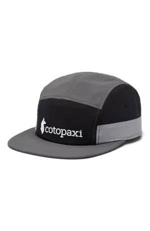 COTOPAXI Tech 5-panel Hat - Black/cinder