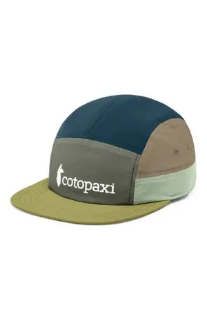 COTOPAXI 5-panel Cap - Fatigue/lemongrass