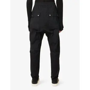 Rick Owens Bela Straight-leg Cotton Trousers - Black