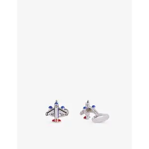 Paul Smith Aeroplane Copper And Zinc Cufflinks