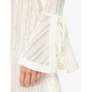 AMY LYNN Gianna Sequin Knitted Mini Dress