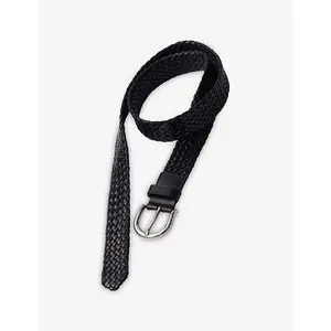 Prada Braided Leather Belt