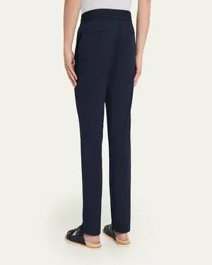 Orlebar Brown Tailored Fit Italian Seersucker Trousers