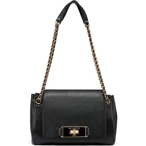 Karl Lagerfeld Paris Bridgette Shoulder Bag - Black/gold