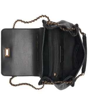Karl Lagerfeld Paris Bridgette Shoulder Bag - Black/gold